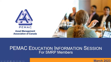 PEMAC Information Session for SMRP Members | PEMAC