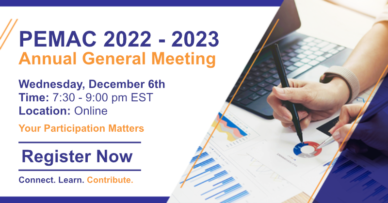 PEMAC Annual General Meeting (Eastern Standard Time) | PEMAC